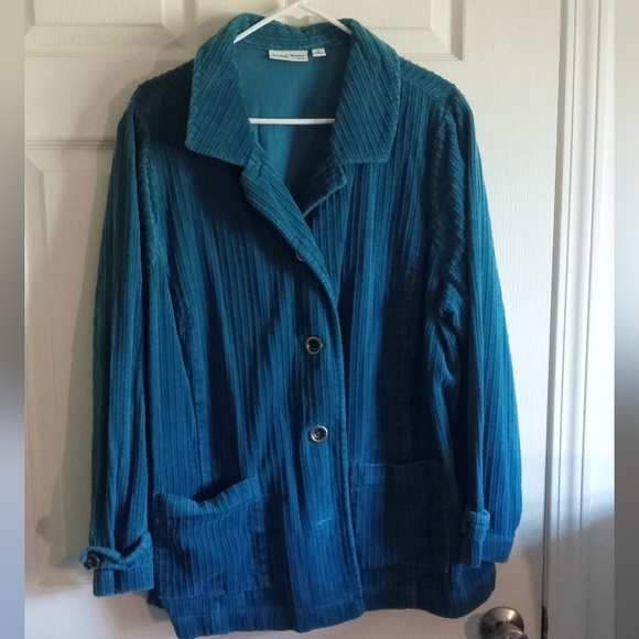 Studio Works | Jackets & Coats | 97s Studio Works Dark Teal Blue Soft ...